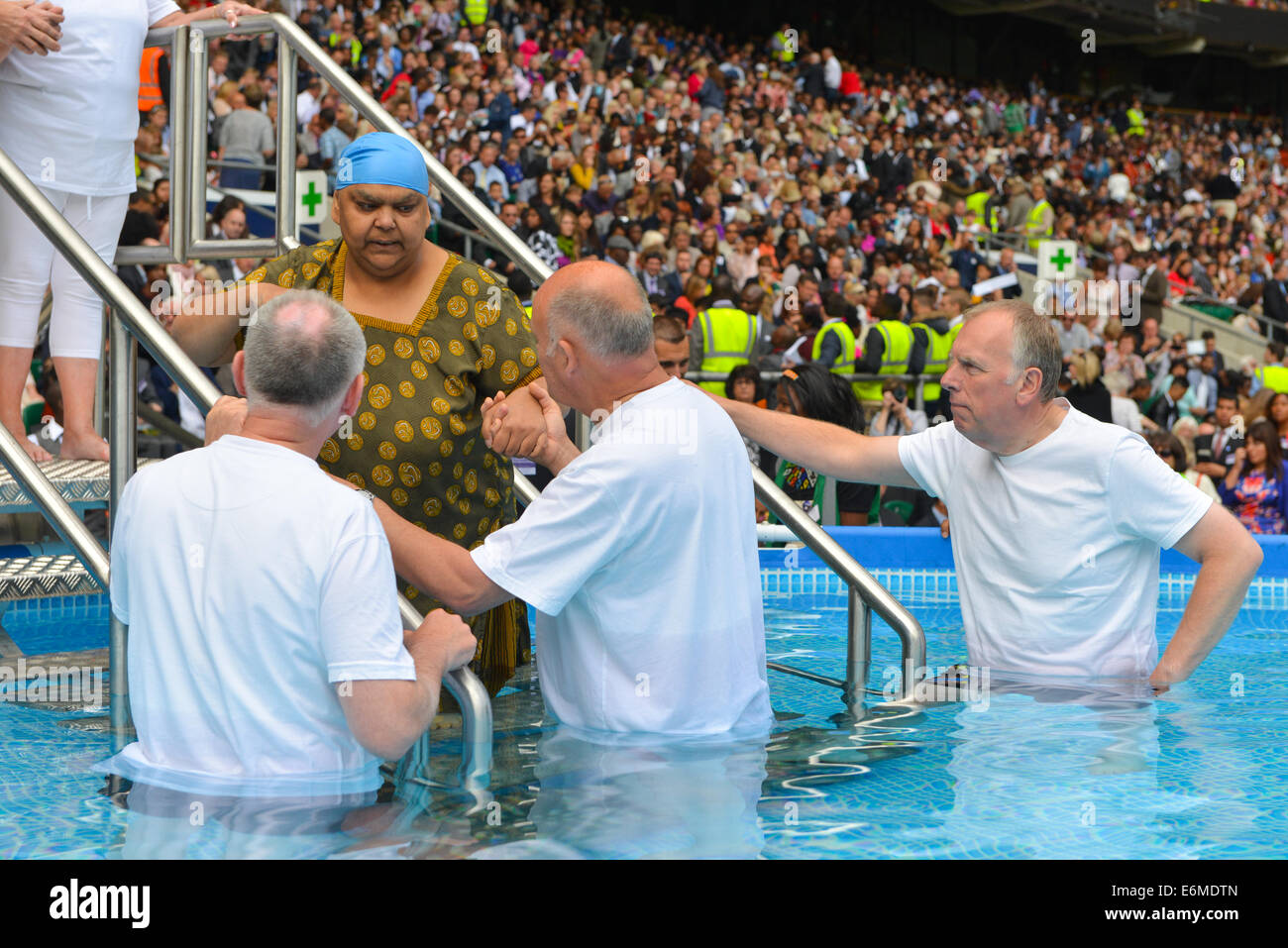 Baptism Jehovah's Witness London convention Twickenham stadium London ...