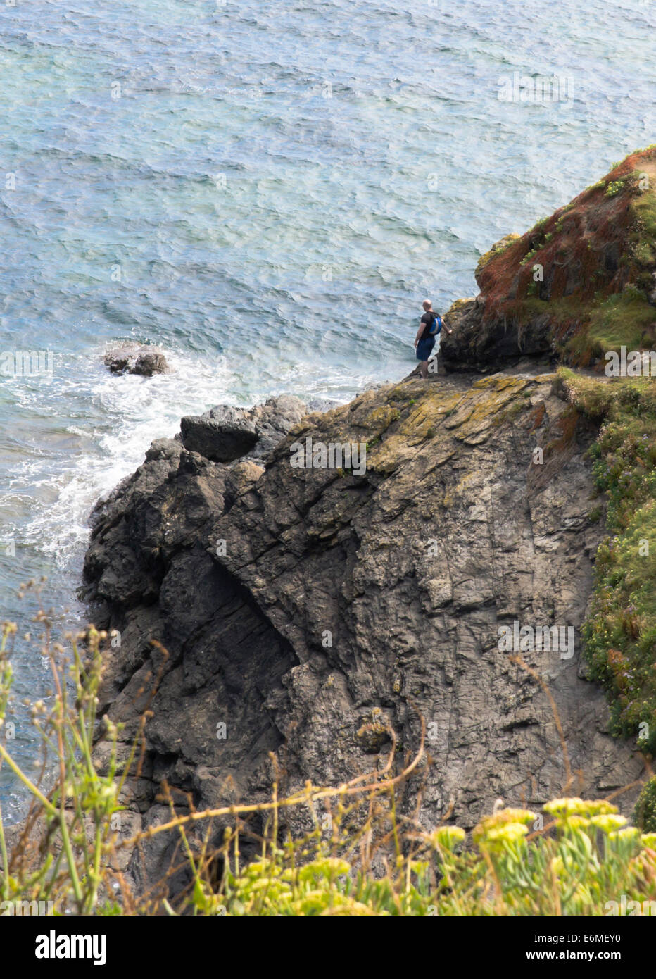 The Lizard Peninsula Cornwall england UK Stock Photo - Alamy