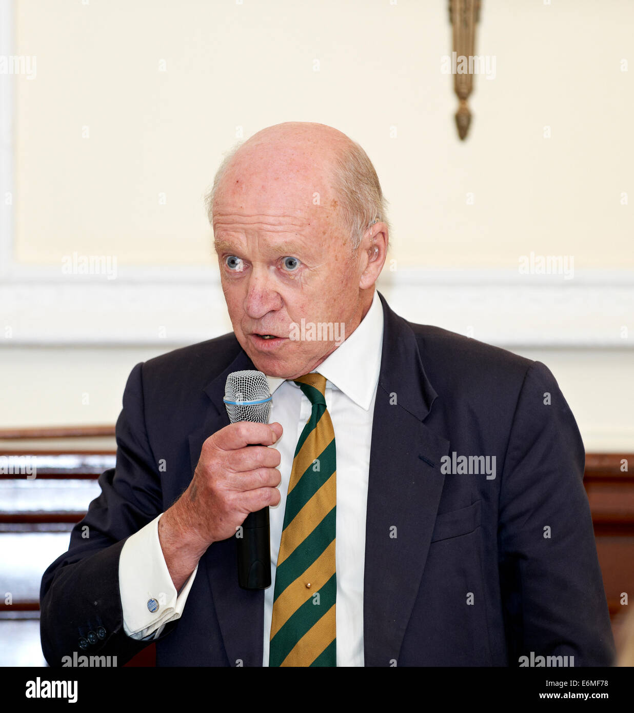 Edward Enfield at The Oldie Literary Lunch 21-08-12 Stock Photo - Alamy