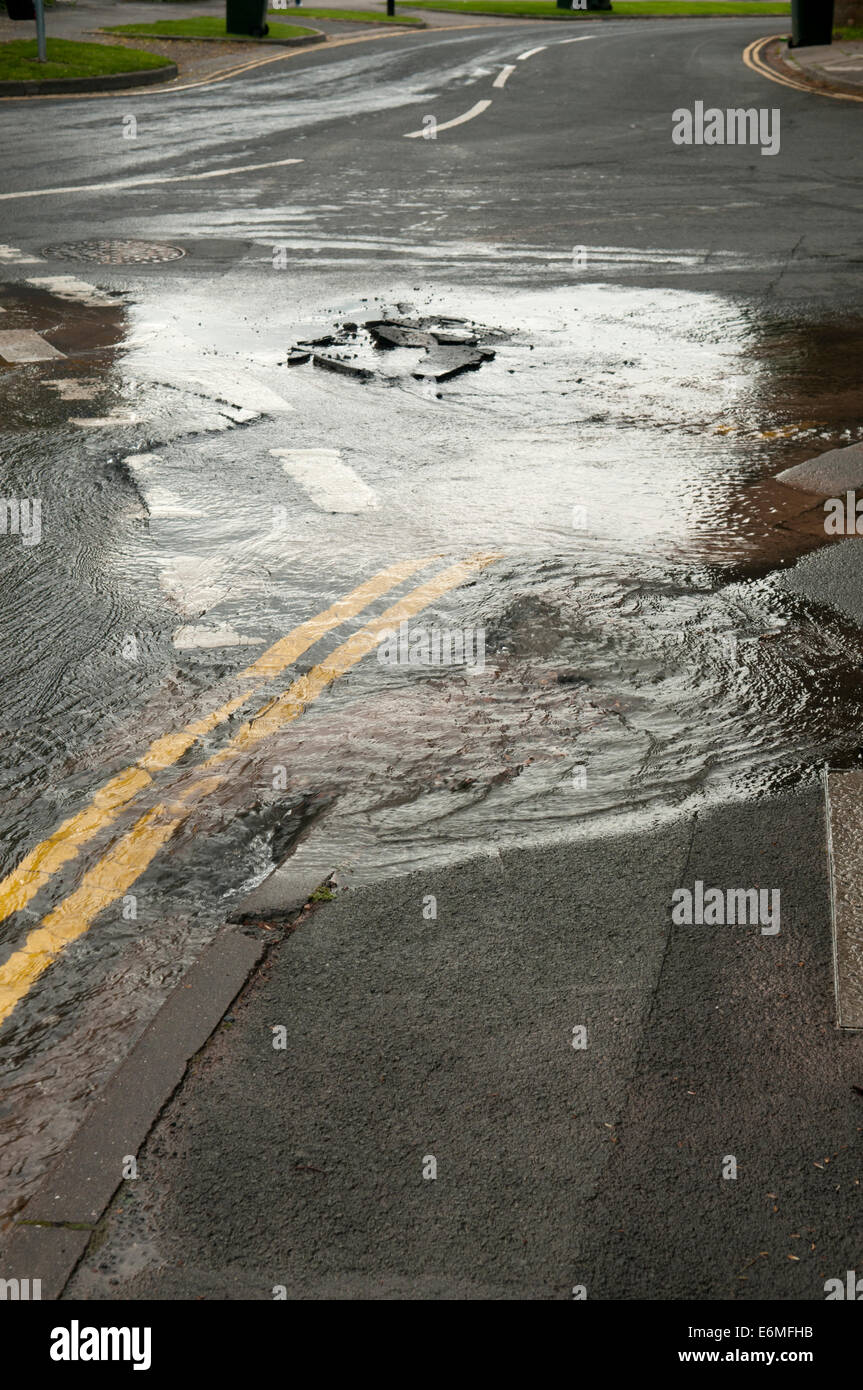 Water Leaking Out Of