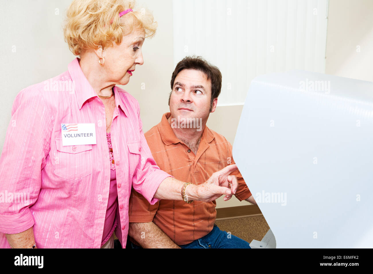 Touch Screen Voting Machine High Resolution Stock Photography and ...