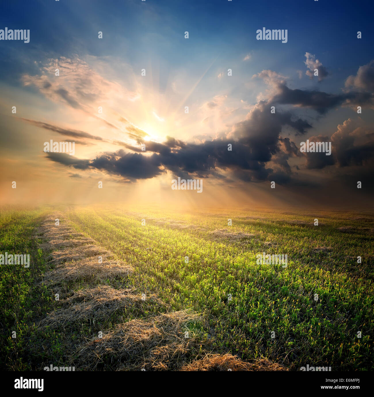 Late summer sunset hi-res stock photography and images - Alamy