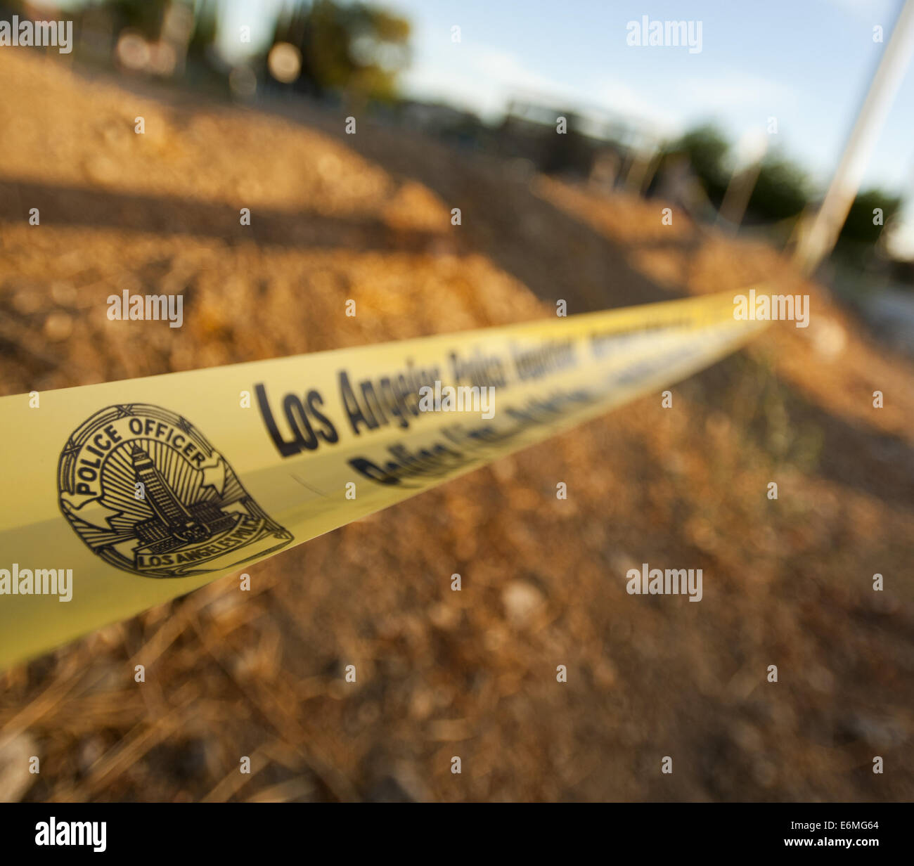 Los Angeles, California, USA. 26th Aug, 2014. At the scene along the ...