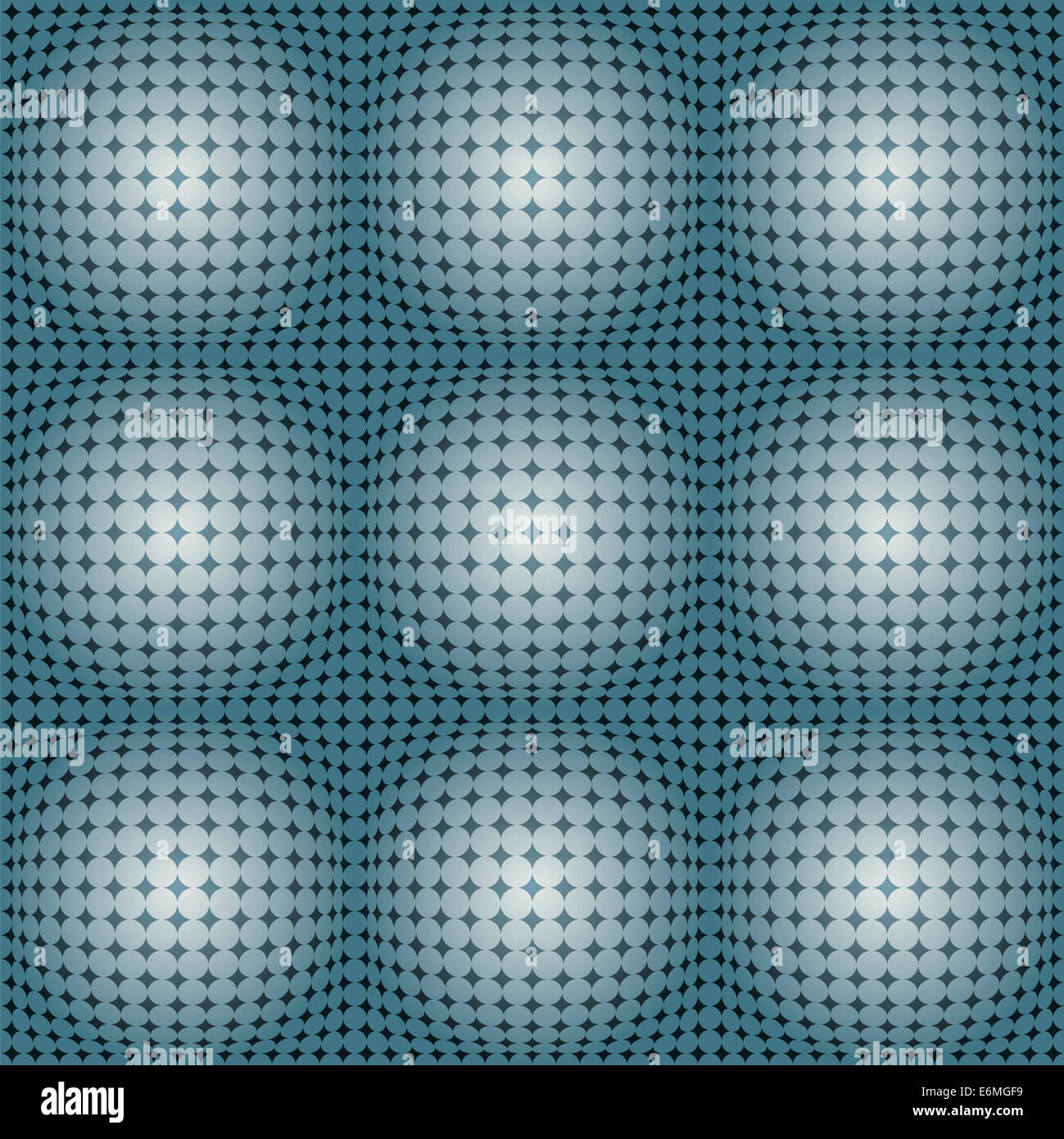 Dotted Grid With Spherical Shapes. The tile can be endlessly combined ...