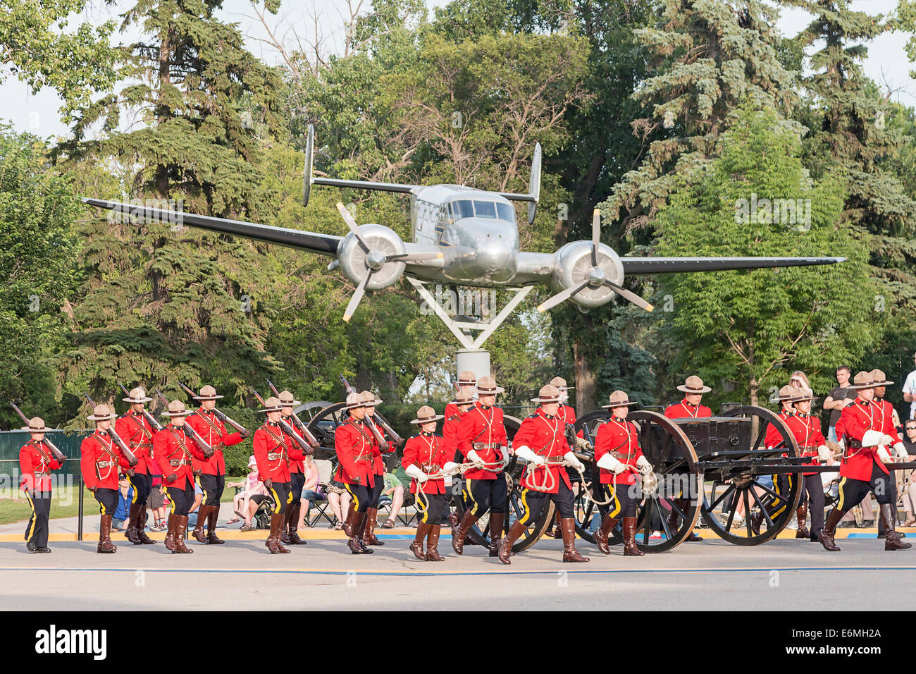 Cadets marching at the Sunset-Retreat Ceremony held once a week in ...