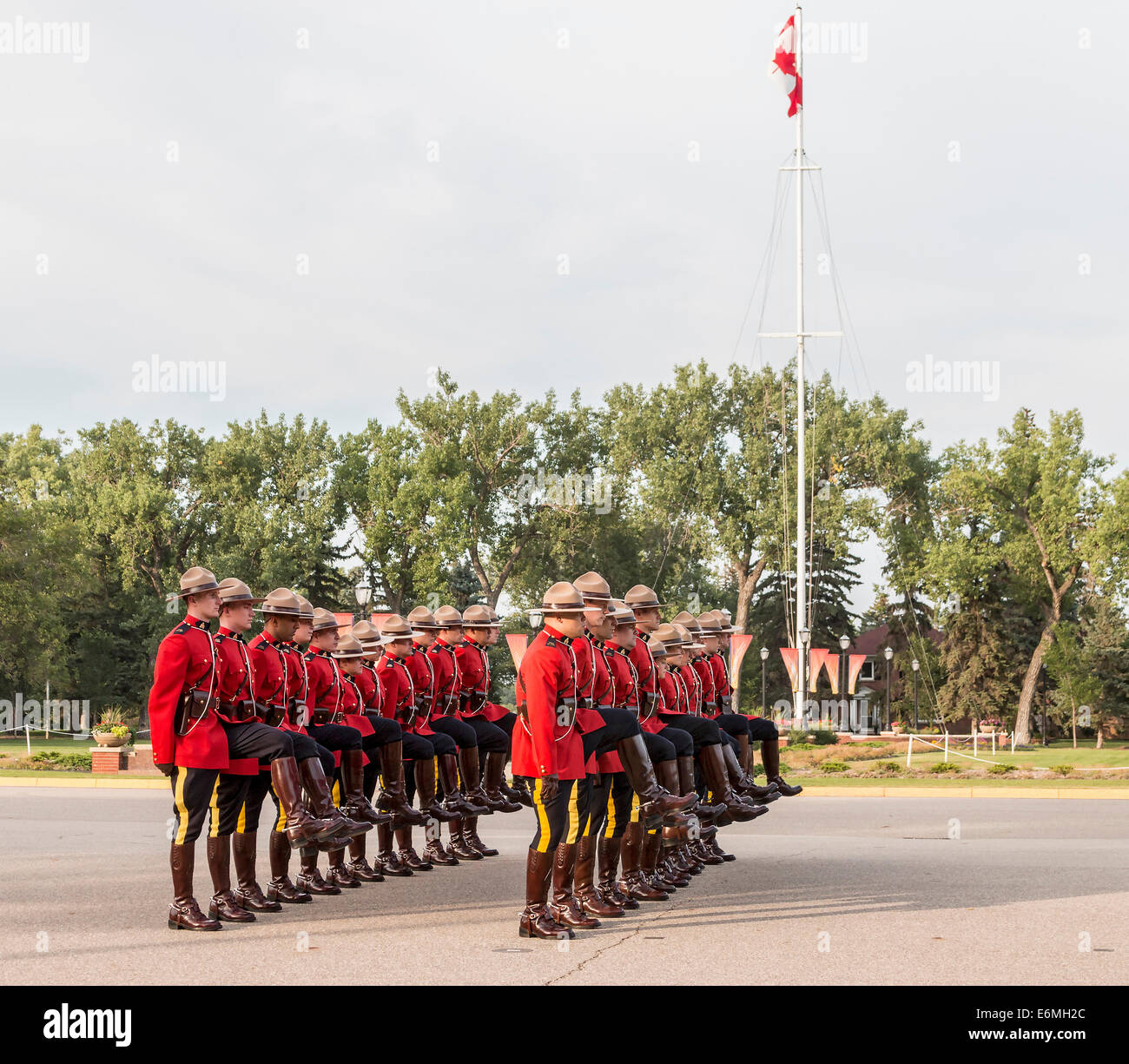Rcmp training cadets hi-res stock photography and images - Alamy