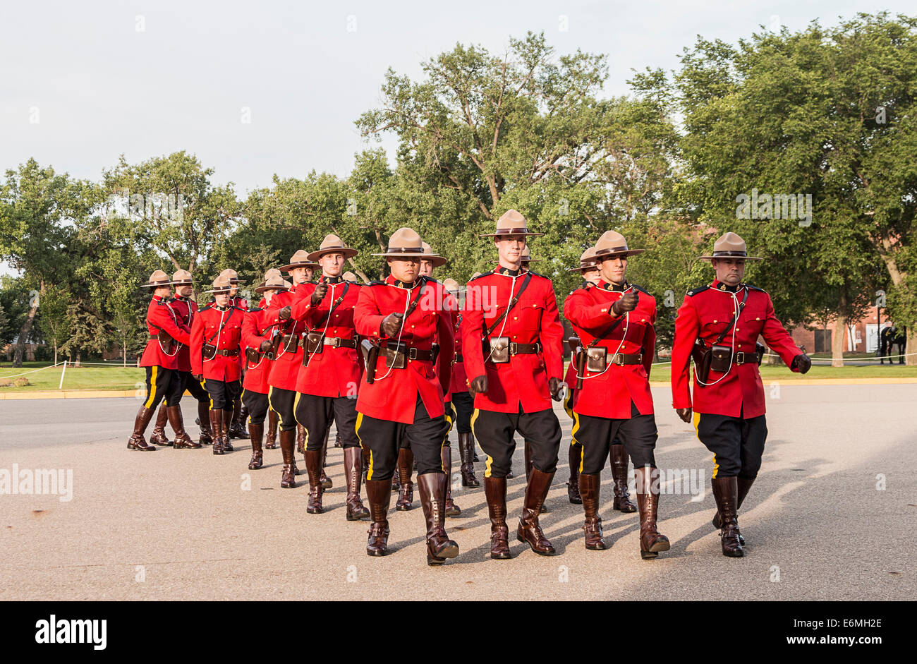 Rcmp training cadets hi-res stock photography and images - Alamy