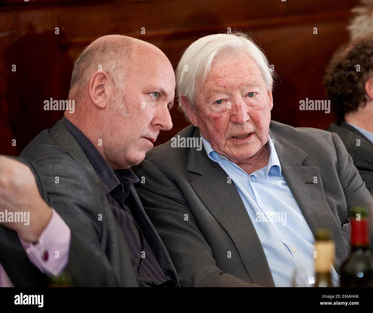 Sandy Gall at the Oldie Literary Lunch 17/04/12 Stock Photo - Alamy
