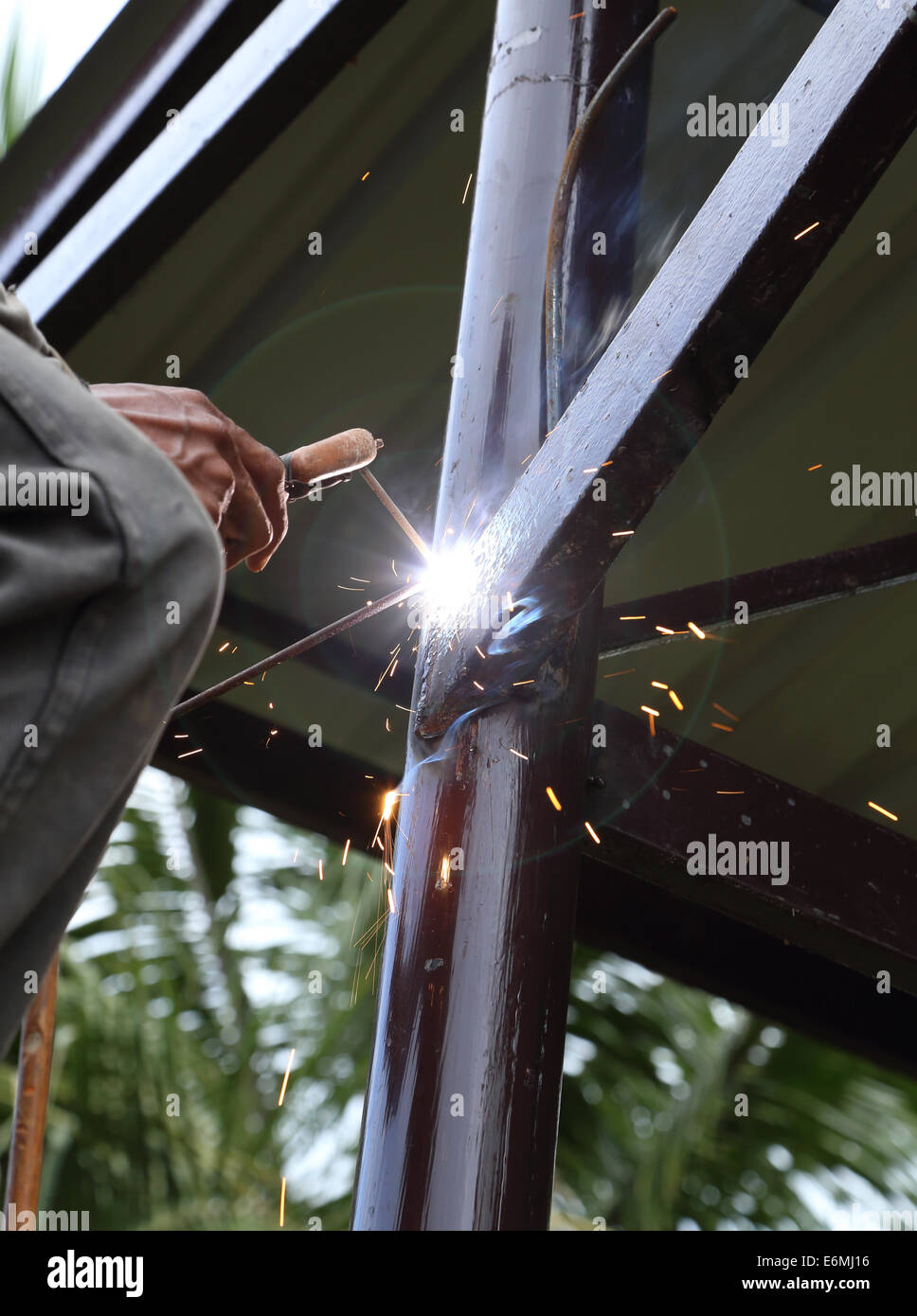 Us construction worker hi-res stock photography and images - Alamy