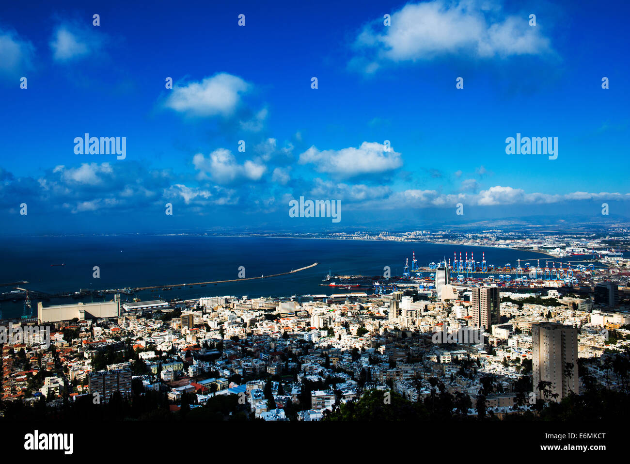 Haifa bay hi-res stock photography and images - Alamy