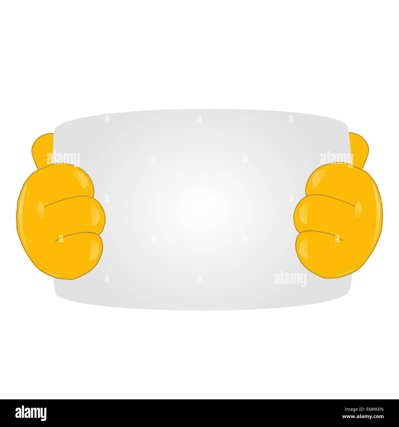 Hold banner Cut Out Stock Images & Pictures - Alamy