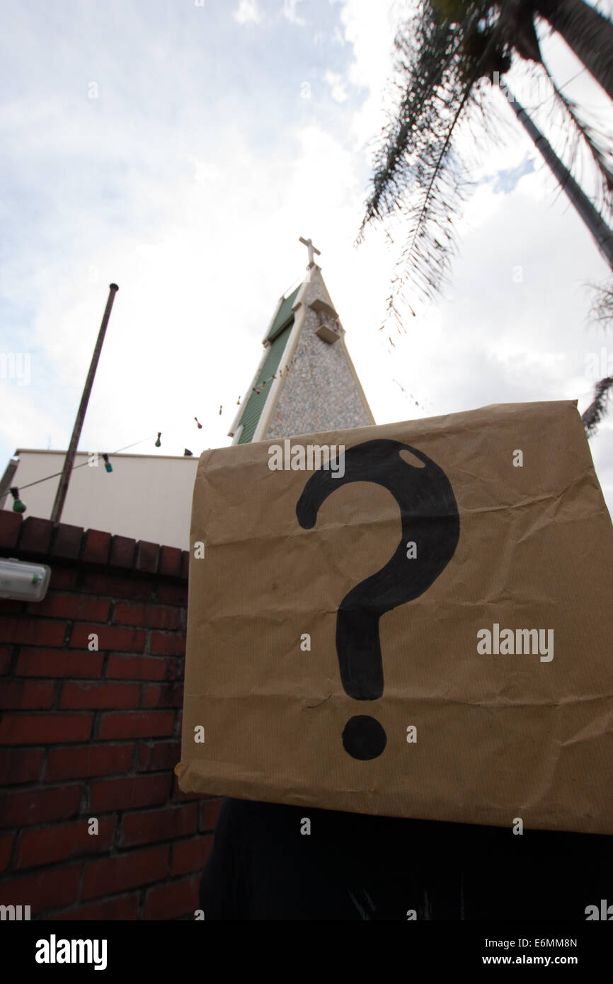a question on religion itself Stock Photo - Alamy