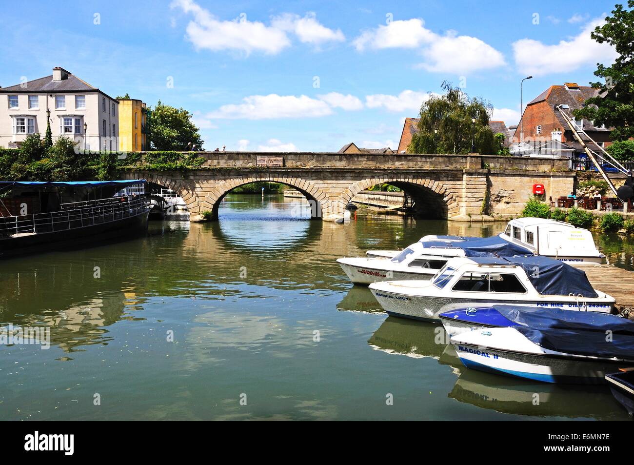 Folly Bridge, Oxford Uk High Resolution Stock Photography and Images ...