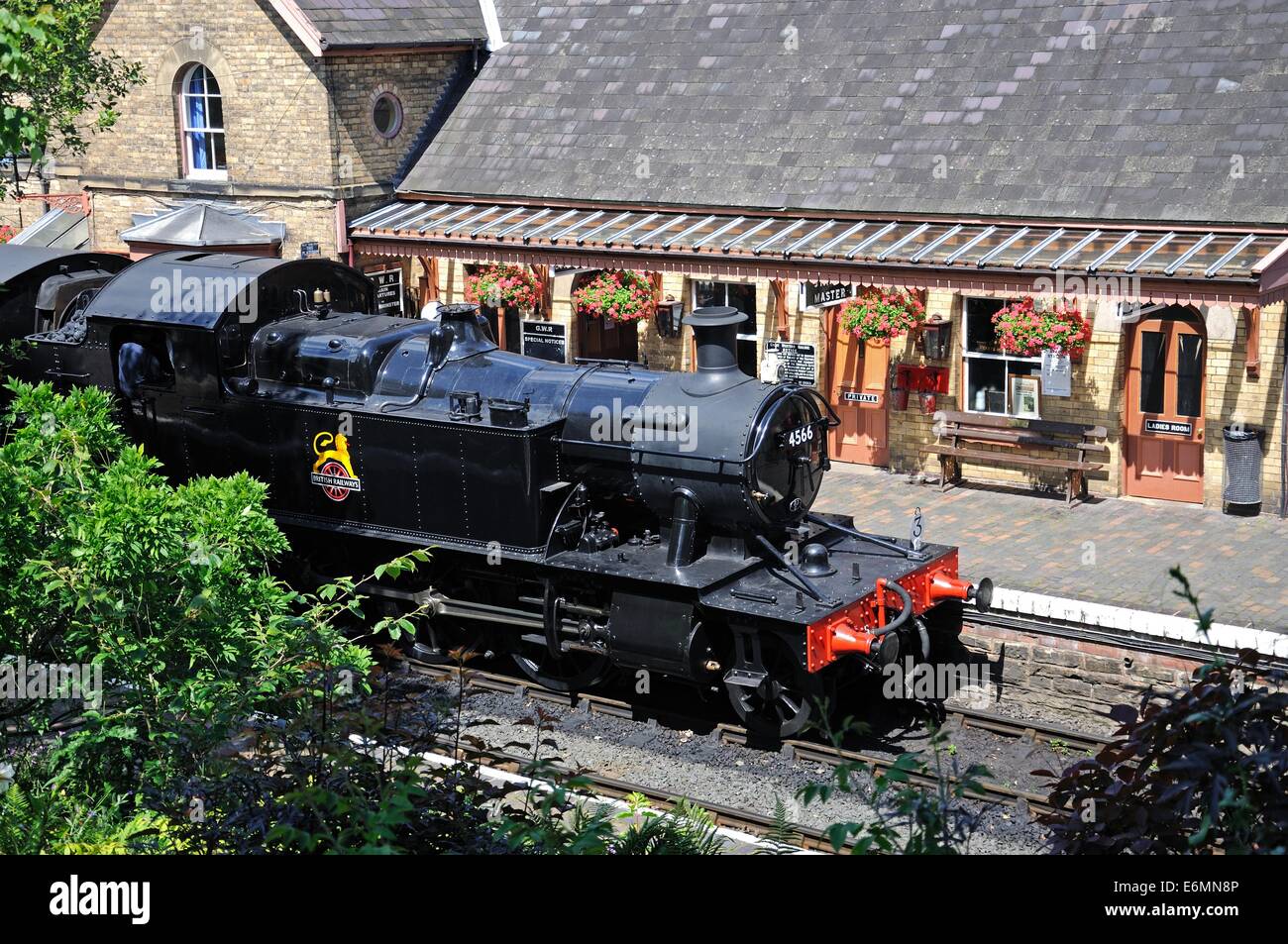 Small Prairie Tank Locomotive 4500 Class 2-6-2T number 4566 at the ...