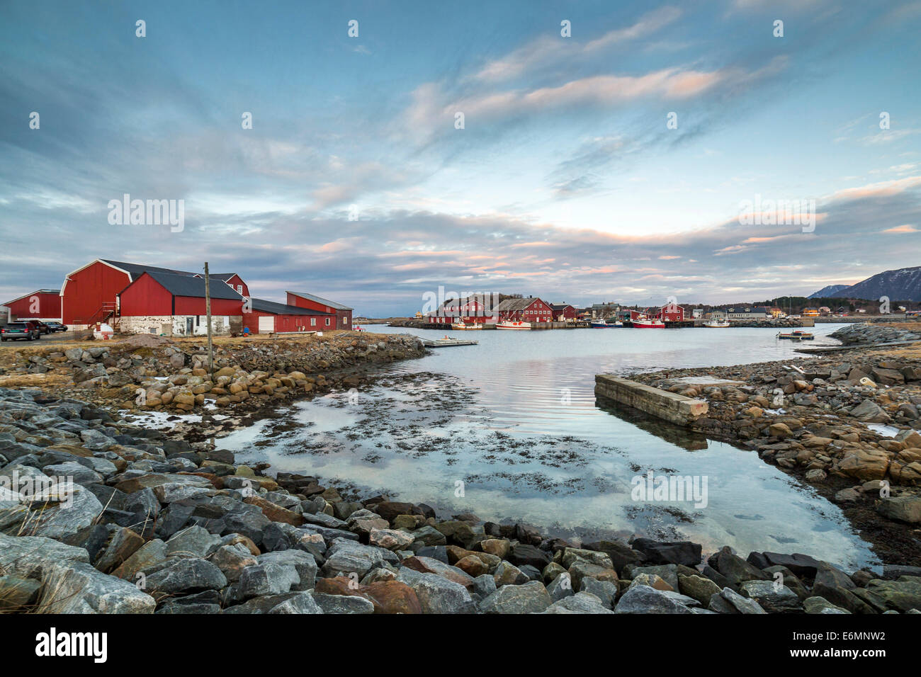 Coast, Laukvik, Austvågøy, Lofoten, Norway Stock Photo - Alamy