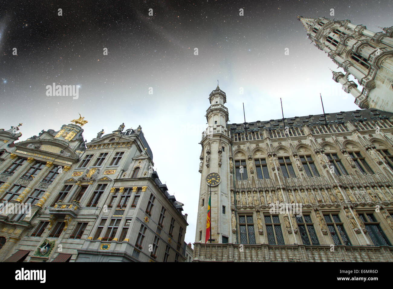 Brussels night. Elements of this image furnished by NASA Stock Photo ...