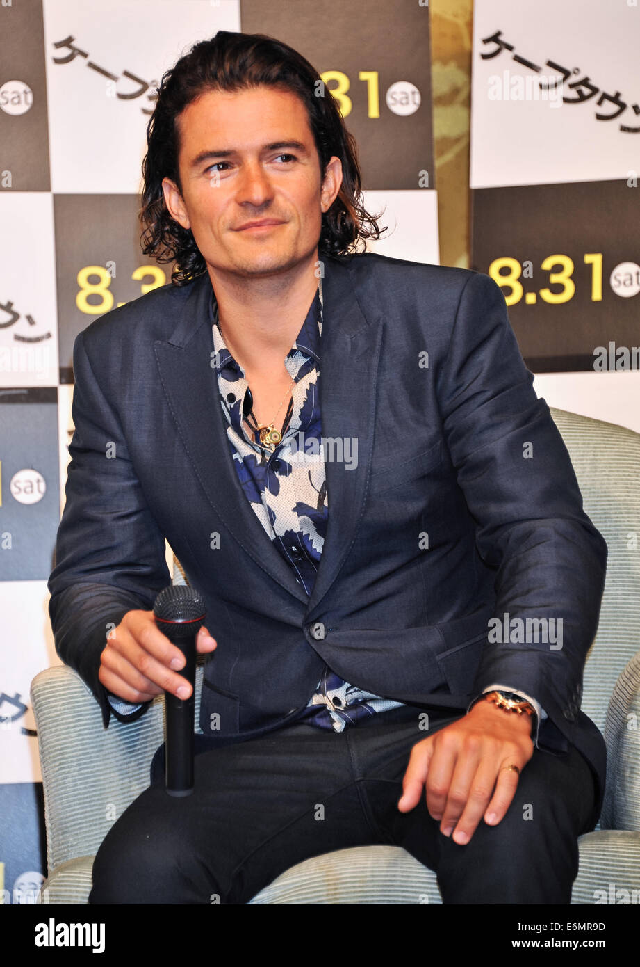 Tokyo, Japan. 27th August, 2014. Orlando Bloom, August 27, 2014, Tokyo, Japan : Actor Orlando ...