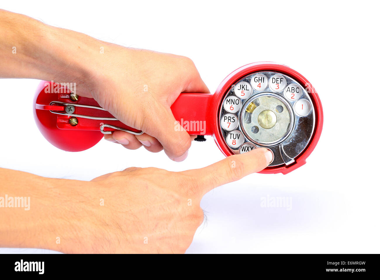 An old telephon with rotary dial,Telephone line tester (lineman test ...