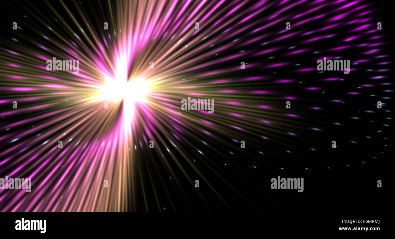 Colorful ray background, with scattered light Stock Photo - Alamy