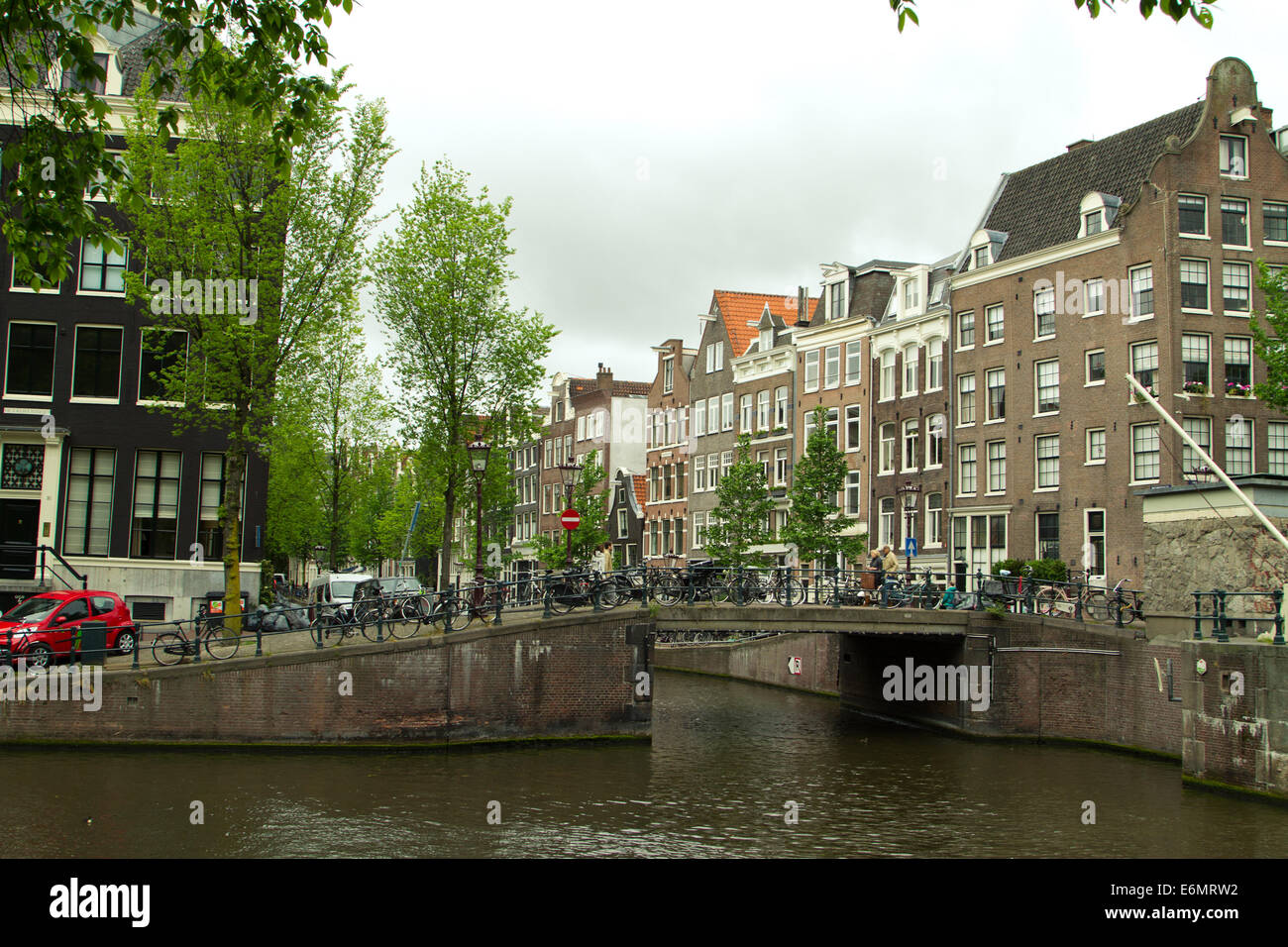 Amsterdam in summer Stock Photo - Alamy