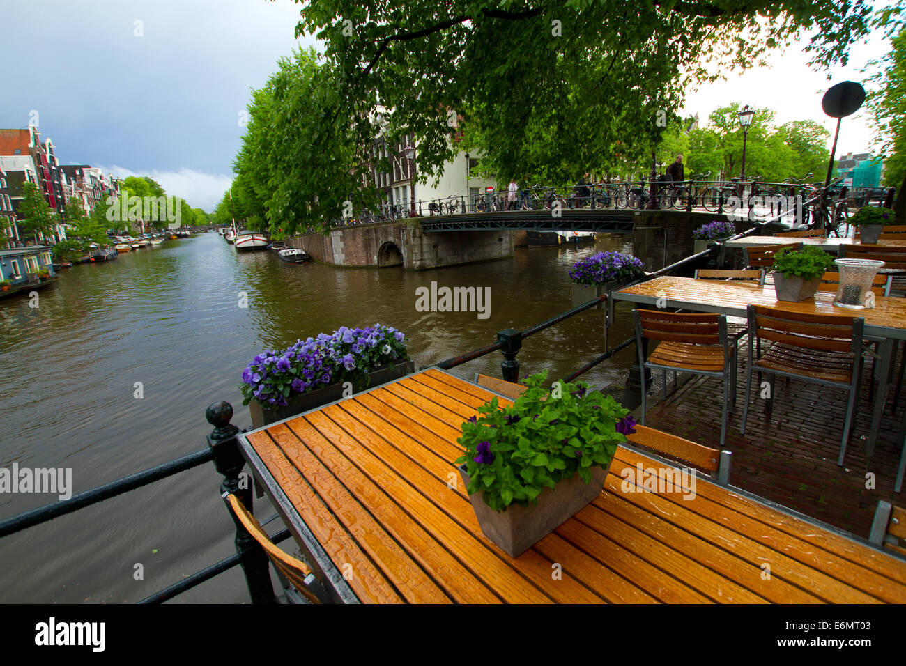Amsterdam in summer Stock Photo - Alamy