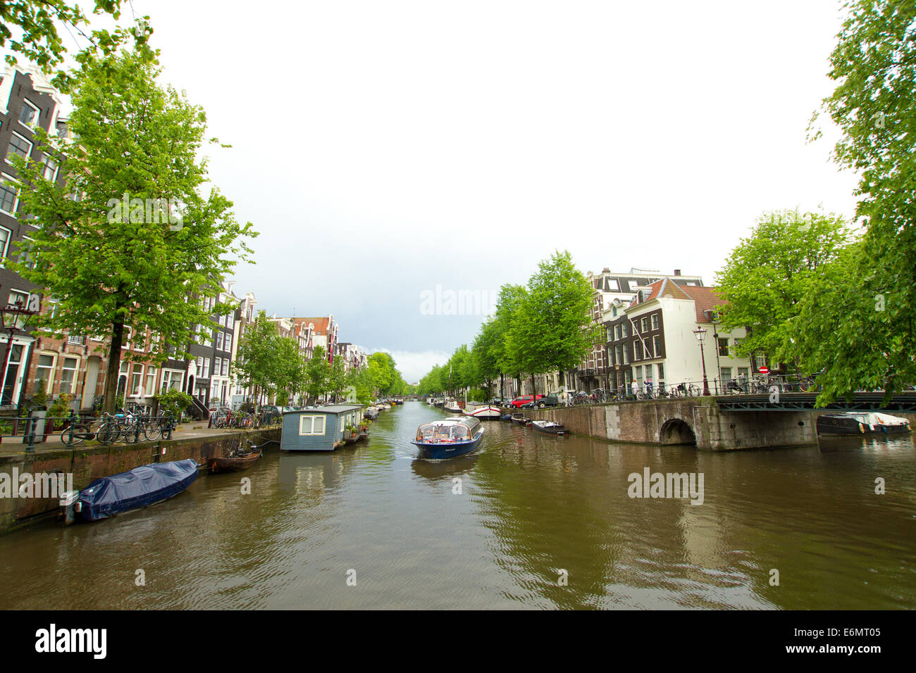 Amsterdam in summer Stock Photo - Alamy
