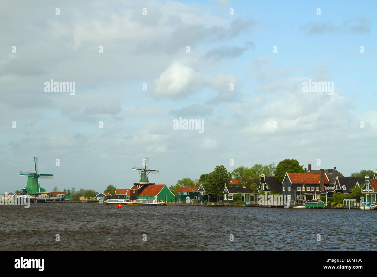 Traditional dutch windmills Stock Photo - Alamy