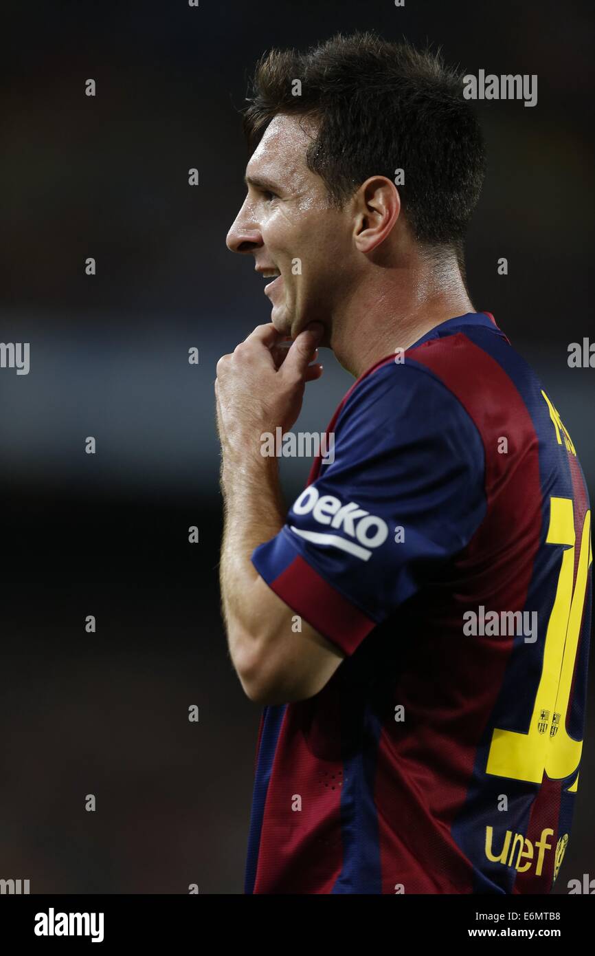 Lionel Messi (Barcelona), AUGUST 24, 2014 - Football / Soccer : Spanish ...