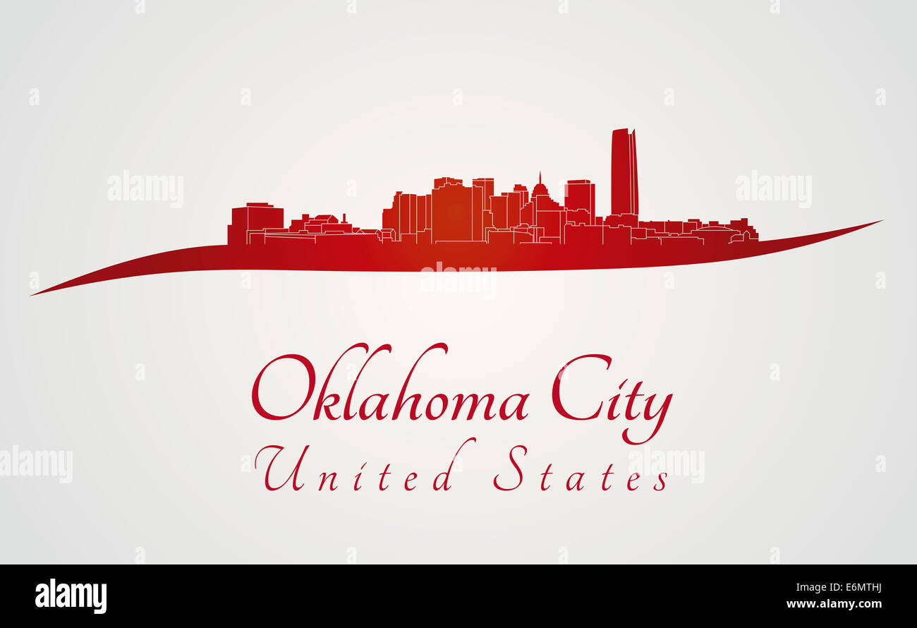 Skyline of downtown oklahoma city hi-res stock photography and images ...
