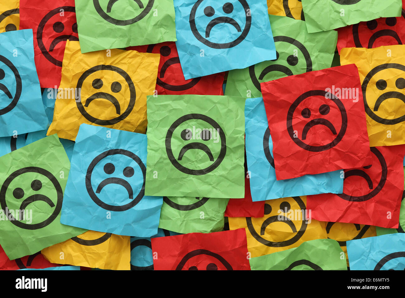 Sad symbol hi-res stock photography and images - Alamy