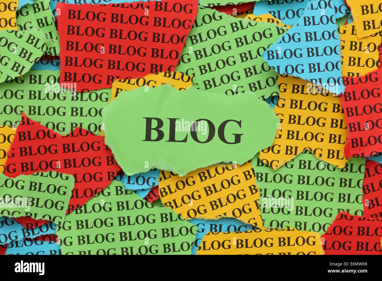Blog word hi-res stock photography and images - Alamy