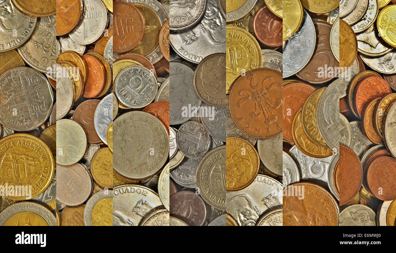 Collage of money hi-res stock photography and images - Alamy