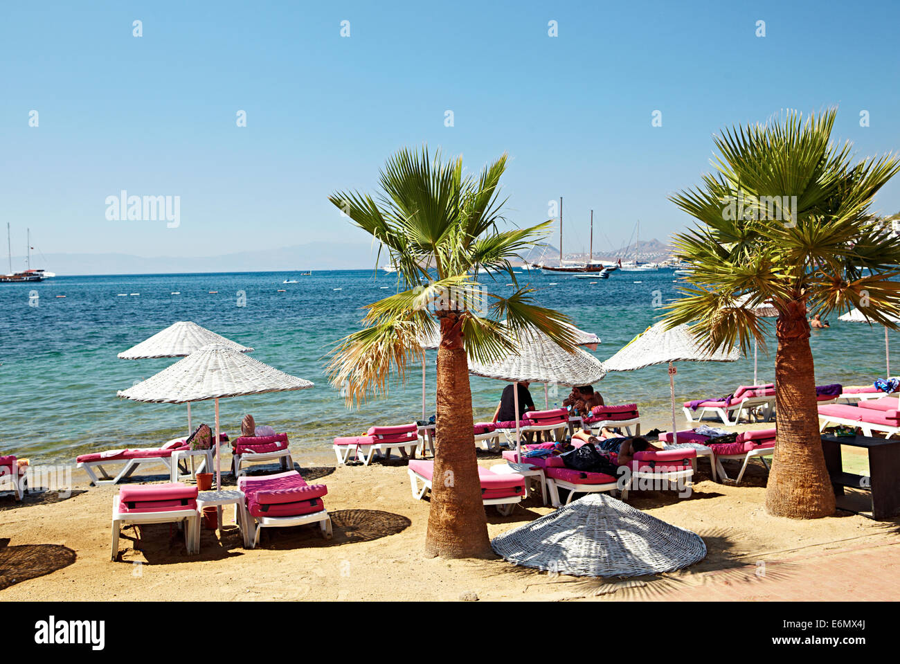 The Beautiful Beaches of Bitez, Turkey Stock Photo - Alamy