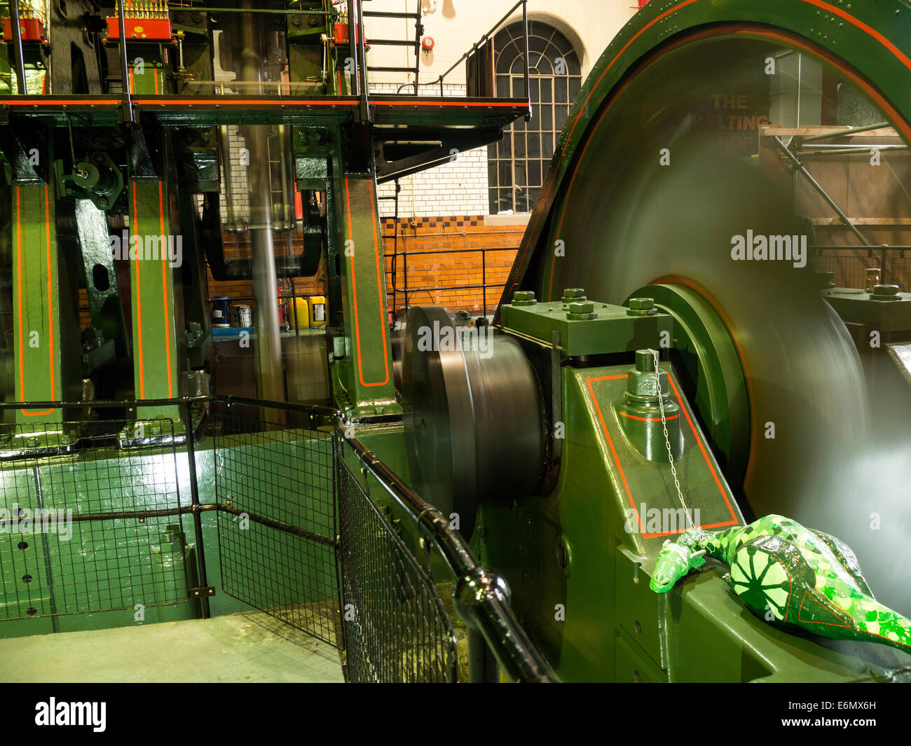 River Don steam Engine detail at at Kelham Island Industrial Museum ...