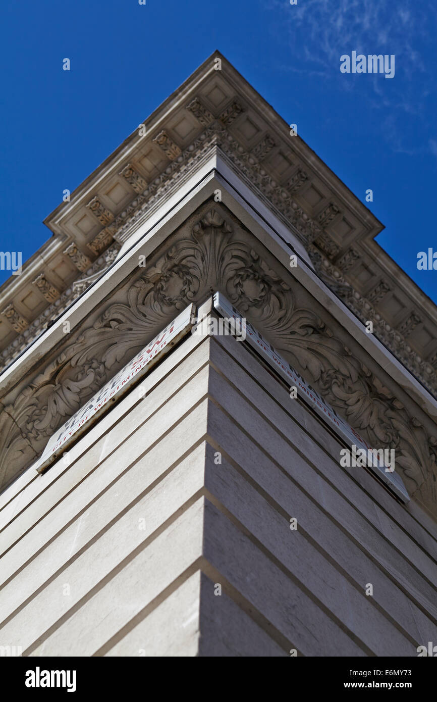 London textures, typical grey stone Stock Photo - Alamy