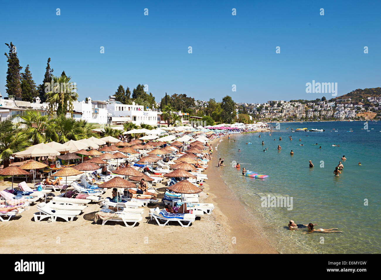 The Beautiful Beaches of Bitez, Turkey Stock Photo - Alamy