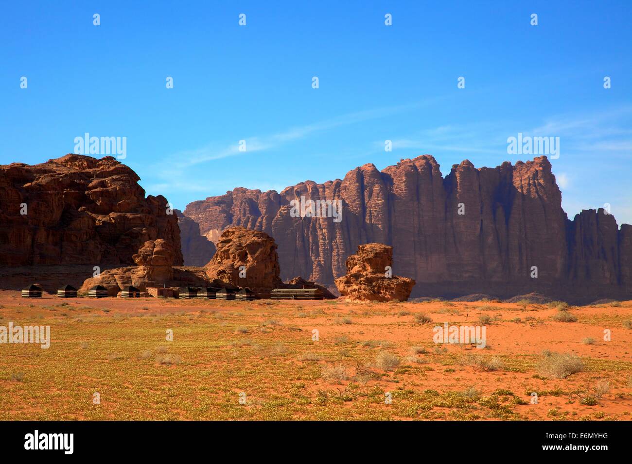 Bedouin Camp, Wadi Rum, Jordan, Middle East Stock Photo - Alamy