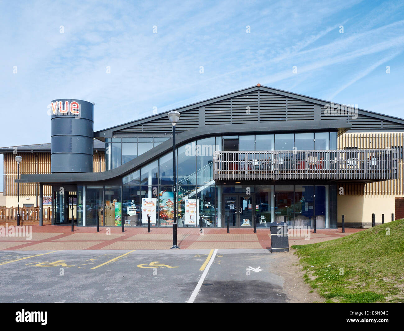 Vue Cinema on the Promenade in Rhyl North Wales UK Stock Photo - Alamy