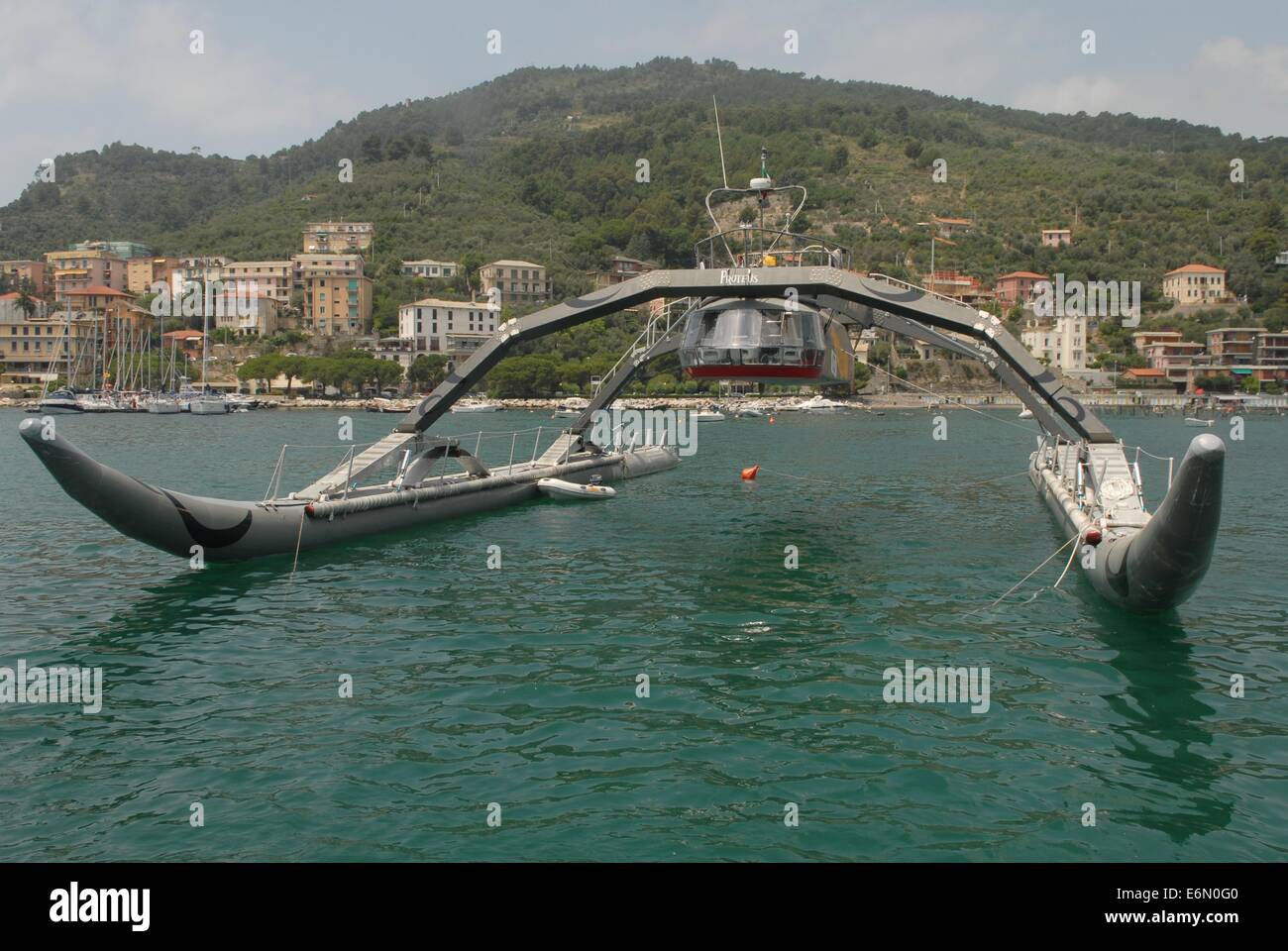 prototype of Proteus, new type of boat based on (WAM-V) design ...