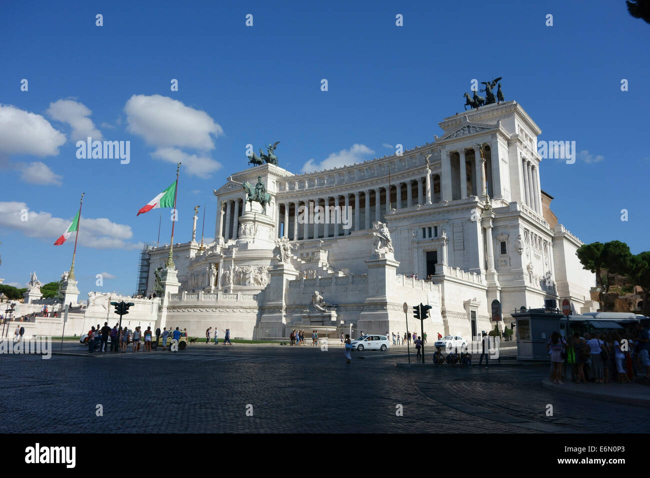 Victor Emmanuel Monument Piazza Venezia Rome Italy Stock Photo - Alamy