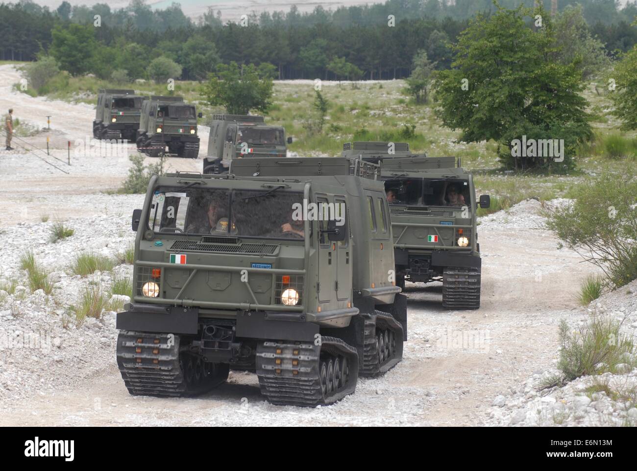 Convoy military vehicles hi-res stock photography and images - Alamy