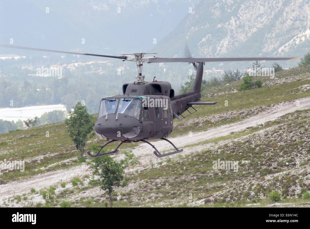 Italian Army, Agusta-Bell AB-212 helicopter Stock Photo - Alamy