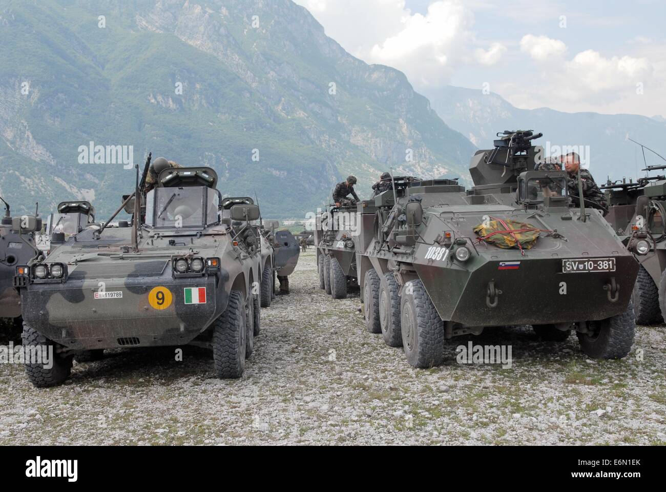 Italian Army Soldiers Military Car High Resolution Stock Photography ...