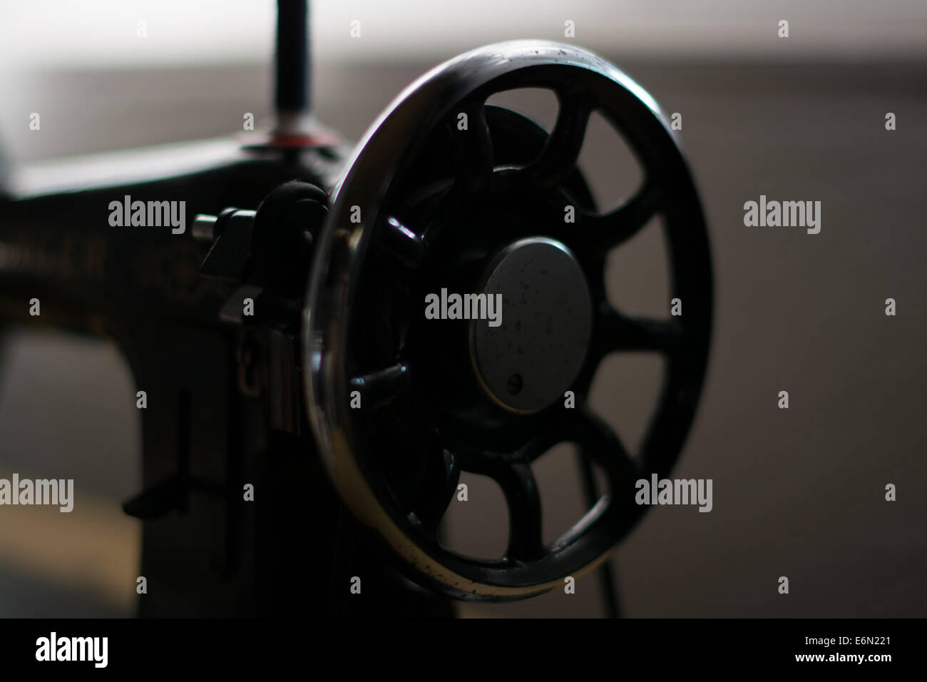 sewing machine wheel Stock Photo - Alamy