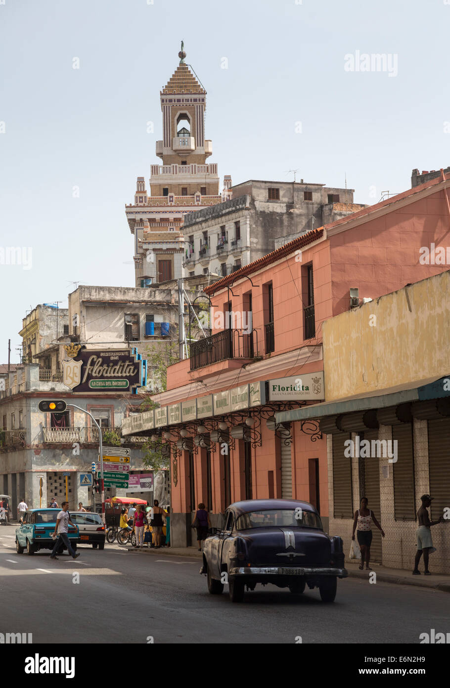 Cuba havana bar monserrate hi-res stock photography and images - Alamy