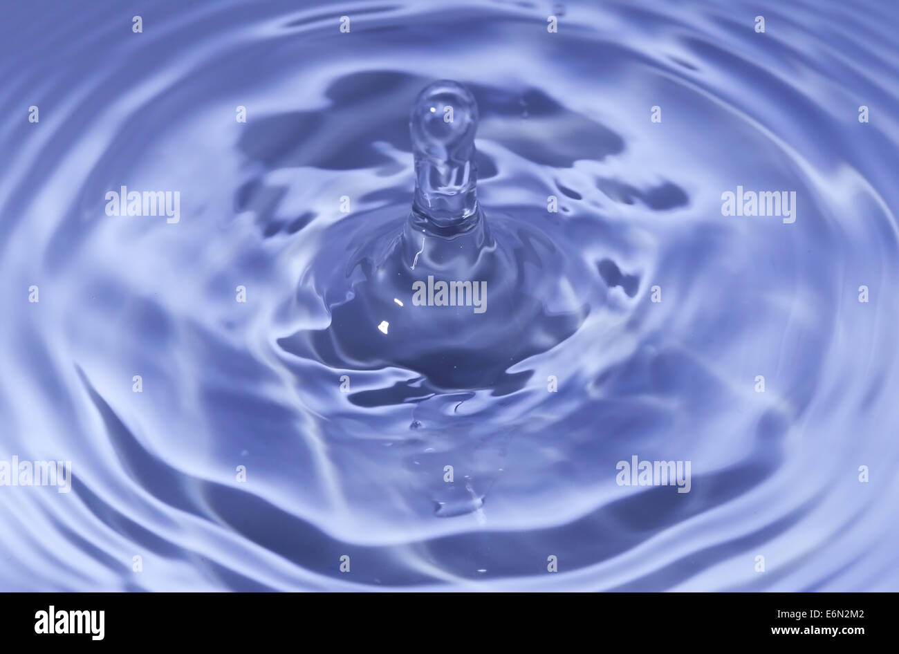 water; drop; ripple; wave; blue; background; clear; falling; liquid ...