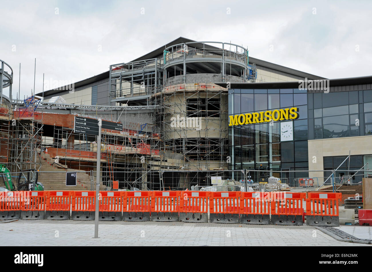 Swindon Wiltshire UK - The new Morrisons superstore supermarket ...