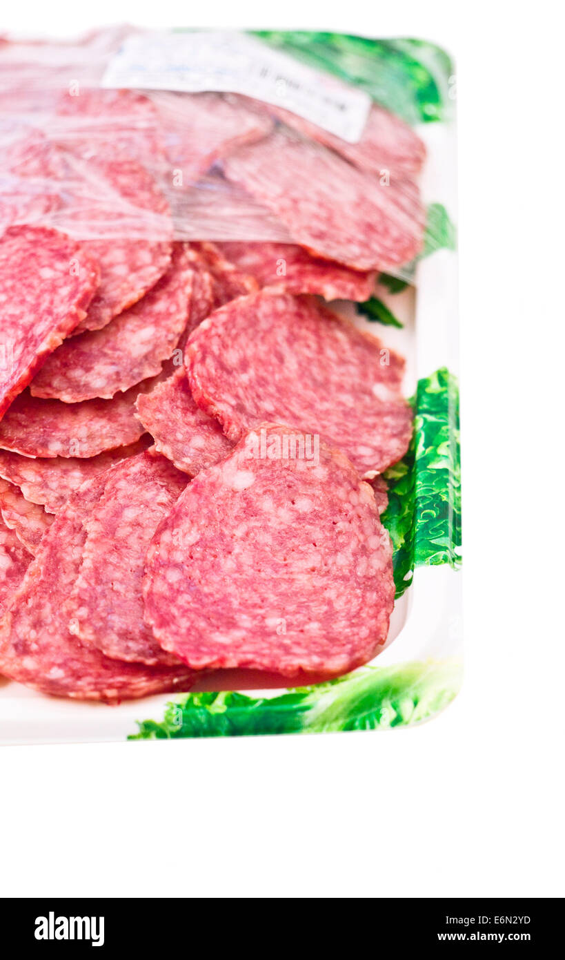 Pack of salami hi-res stock photography and images - Alamy