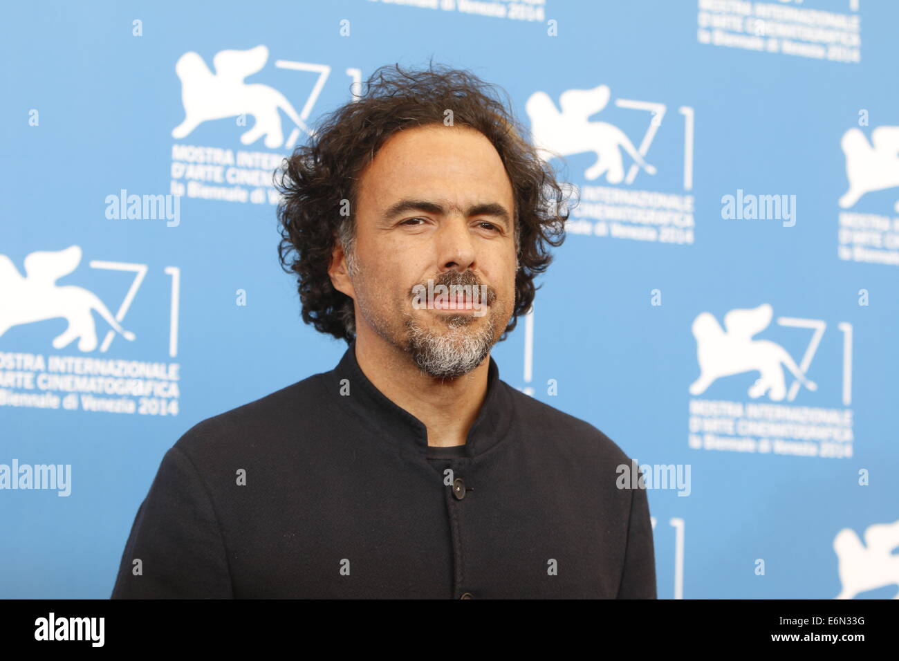 Venice, Italy. 27th Aug, 2014. Mexican director Alejandro G. Inarritu ...