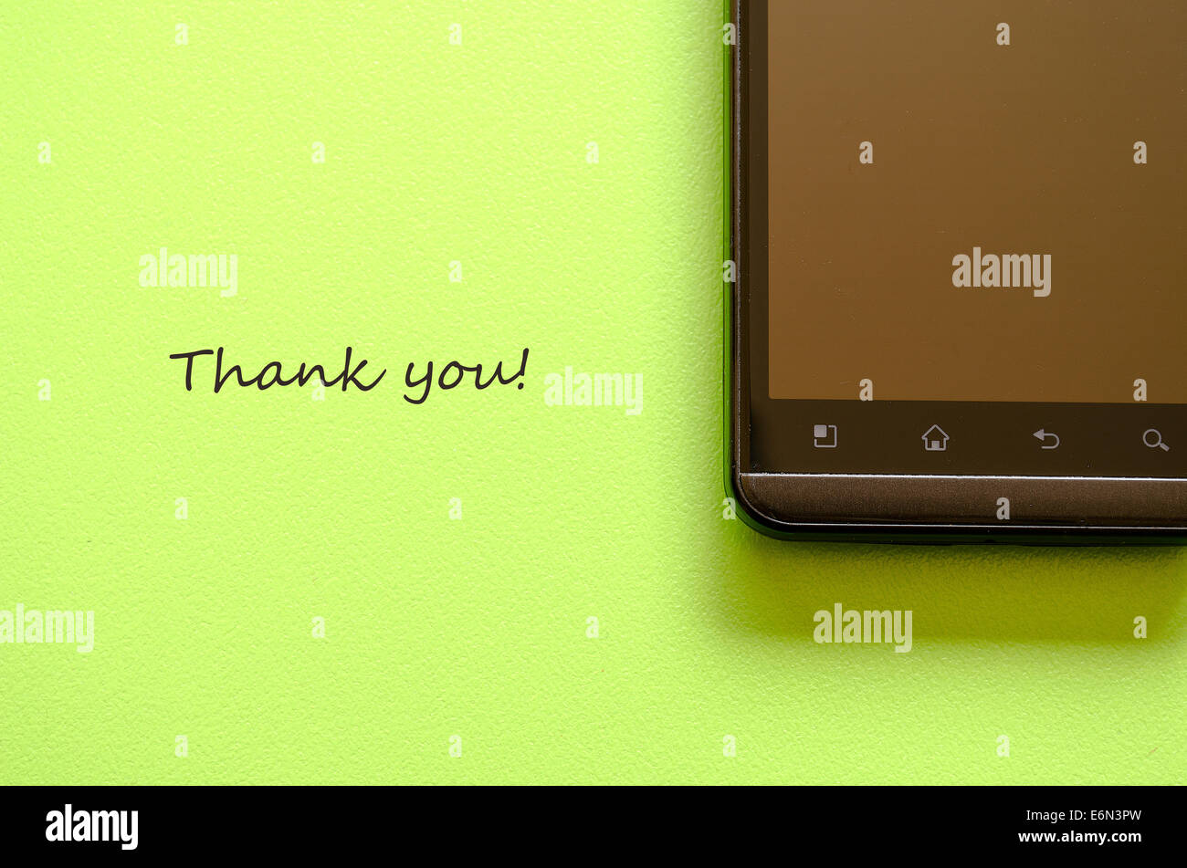 Smart phone message Stock Photo - Alamy